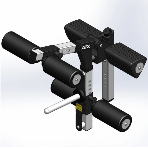Accesorio curl femoral + cuádriceps - Banco multifunción