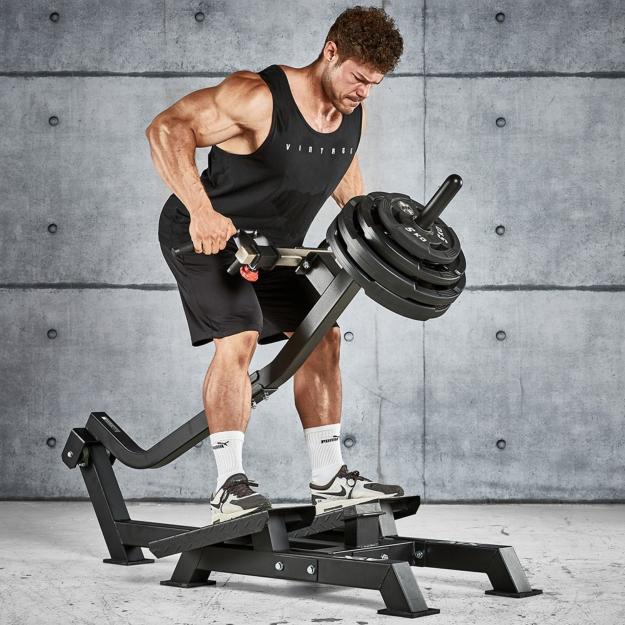 Aparato de gimnasia para ejercicios de remo.