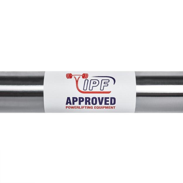 ATX® Warrior Power Bar, Barra powerlifting - cromo duro