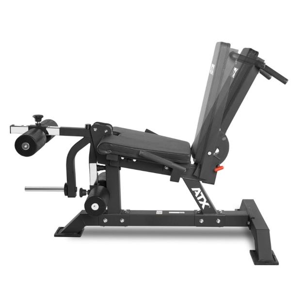 Máquina extensión de cuádriceps + curl femoral