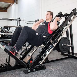 Prensa - Hack Squat Barbarian-line