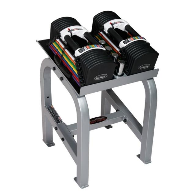 Estante PowerBlock® T-125 para gimnasio