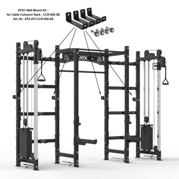 ATX® ATX® Cable Column Rack - Cable Cross Rack - Estación completa ...