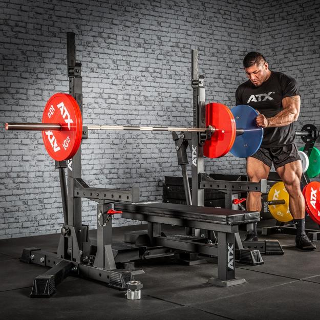 El ATX Combo Rack es un banco de pesas de competición