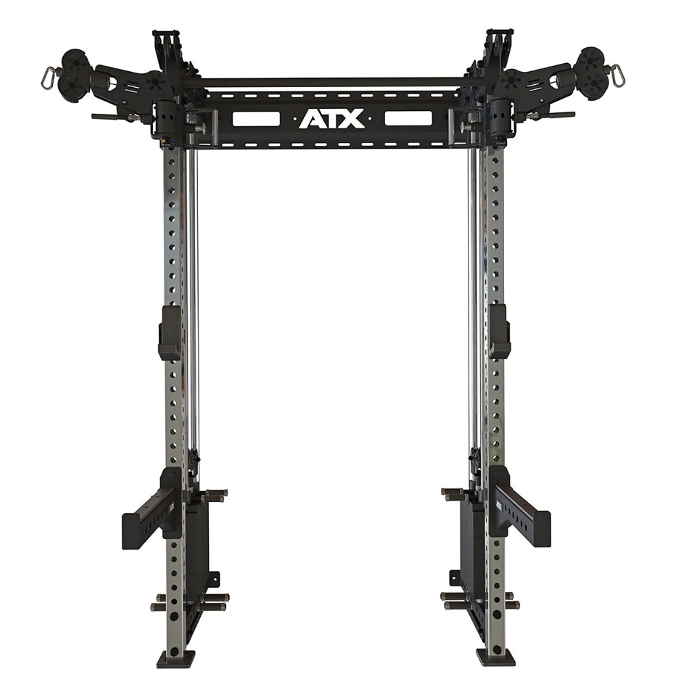 ATX® Medio rack con cruce de poleas - montaje en pared